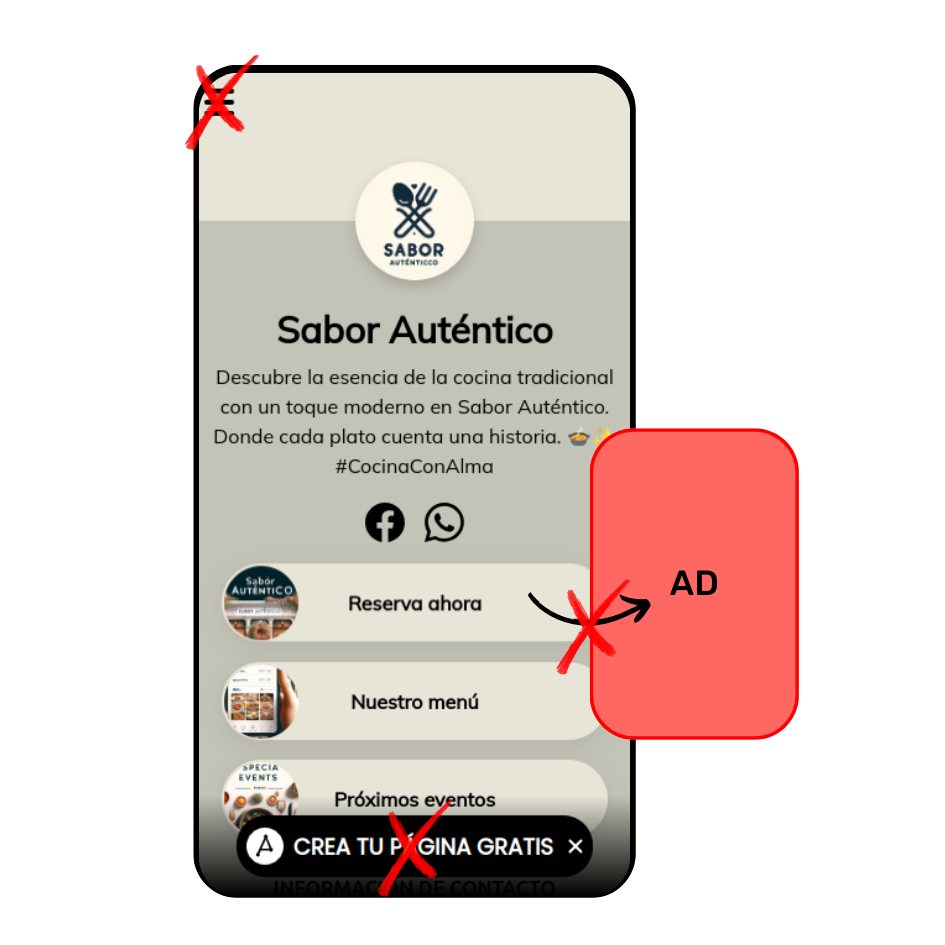 atom.bio pricing: upgrade to Premium to remove ads.
